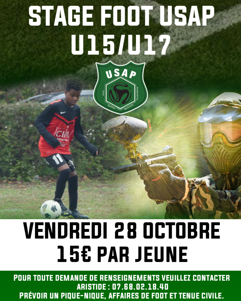 STAGES FOOT USAP - USAP POUANCE